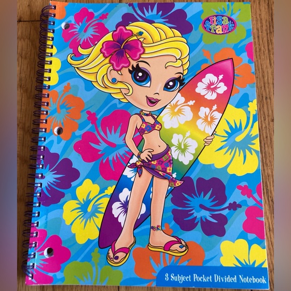 Lisa Frank | Office | Lisa Frank Vintage Hang Loose Surfer Girl 3 ...